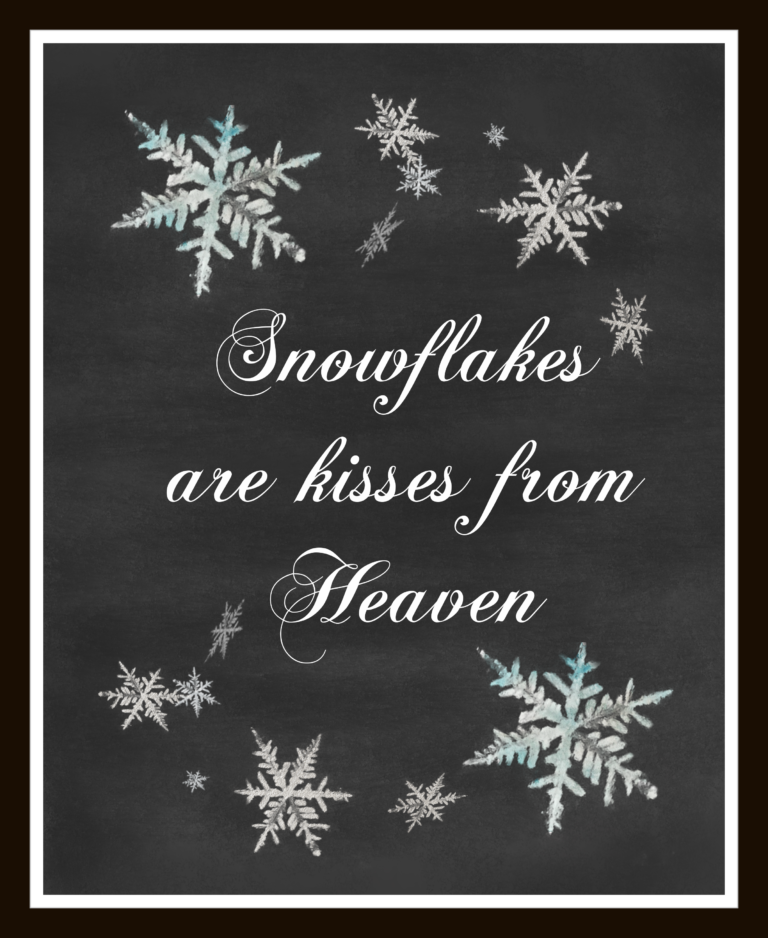 Celebrate the Season with Free Winter Printables - my home of all seasons