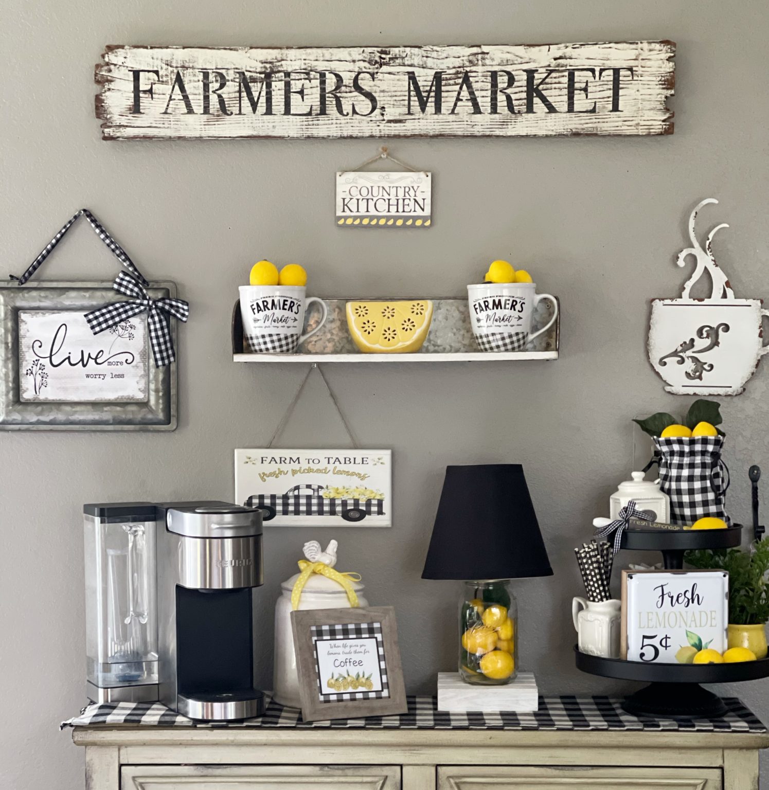 How to: Autumn Coffee Bar Refresh - my home of all seasons