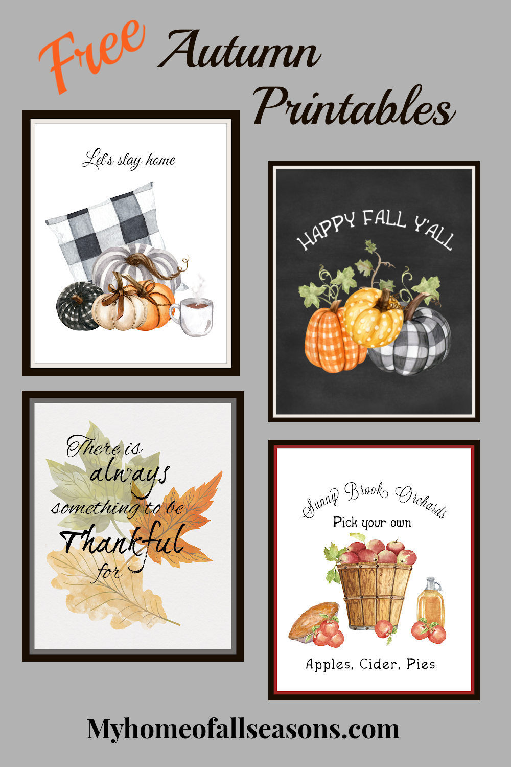 Choose Your Favorite Free Halloween Printable - my home of all seasons